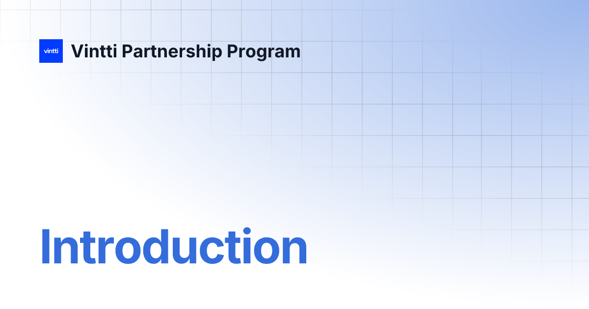 Introduction | Vintti Partnership Program